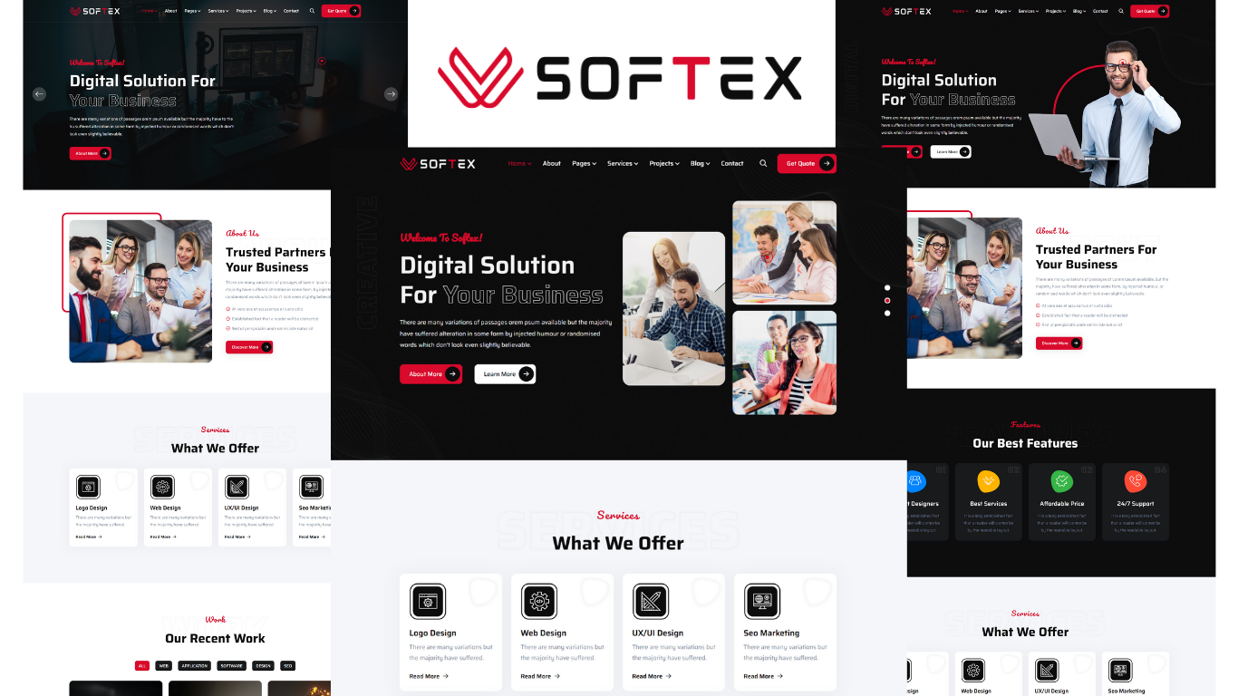 Softex - Software and Digital Agency HTML5 Template