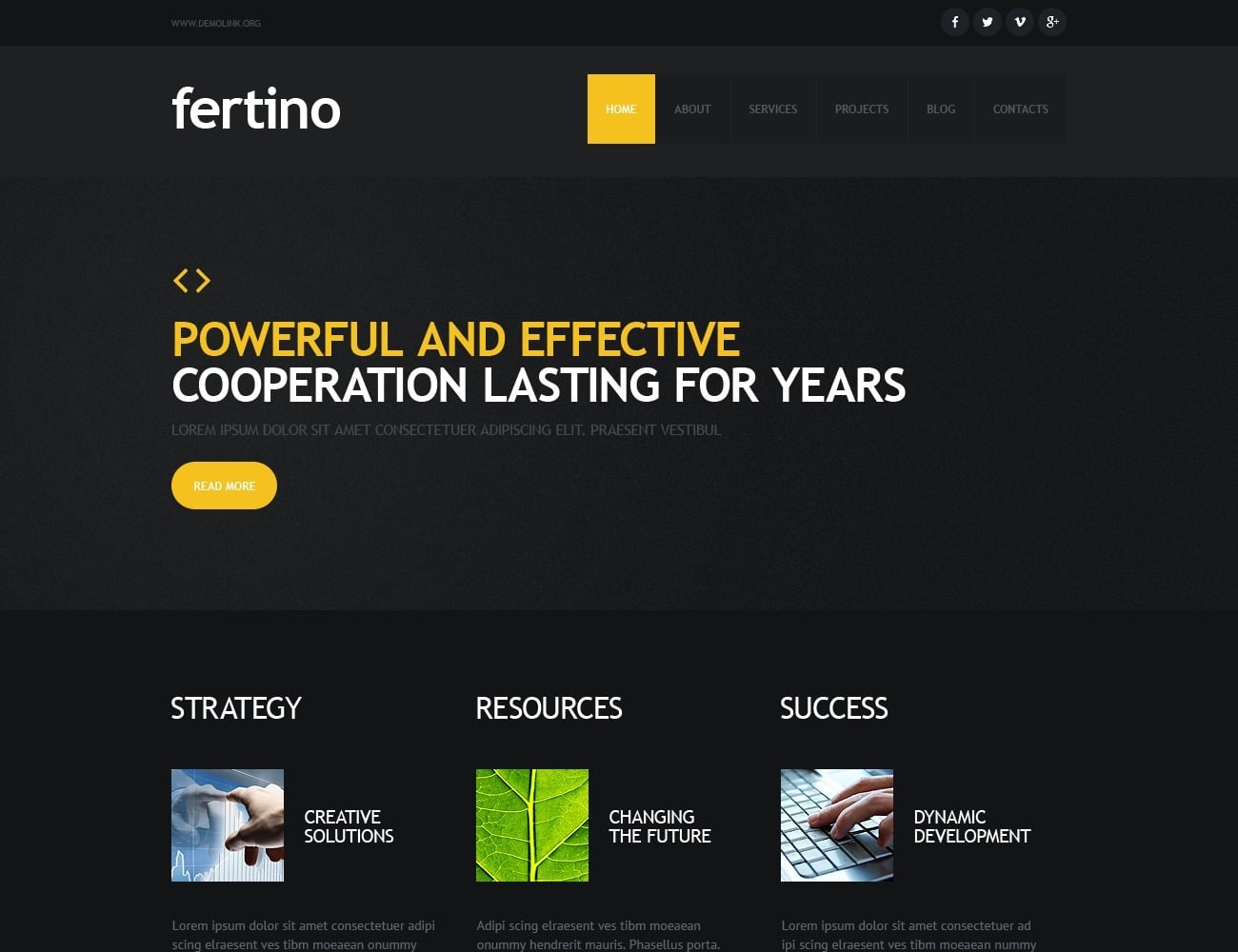 Free Consultancy Website Template #248115 - TemplateMonster