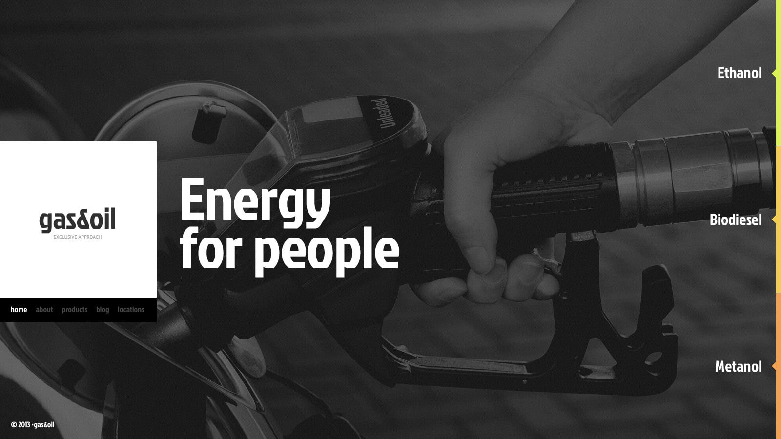 Free Gas & Oil Website Template #248429 - TemplateMonster