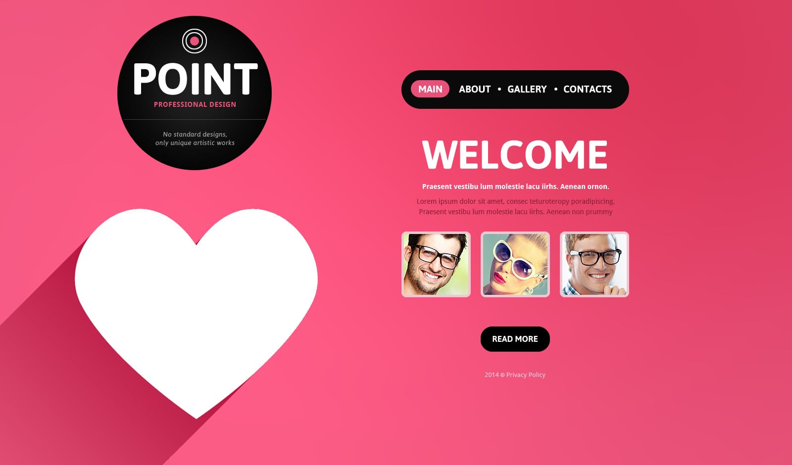 Free Web Design Website Responsive Template - TemplateMonster