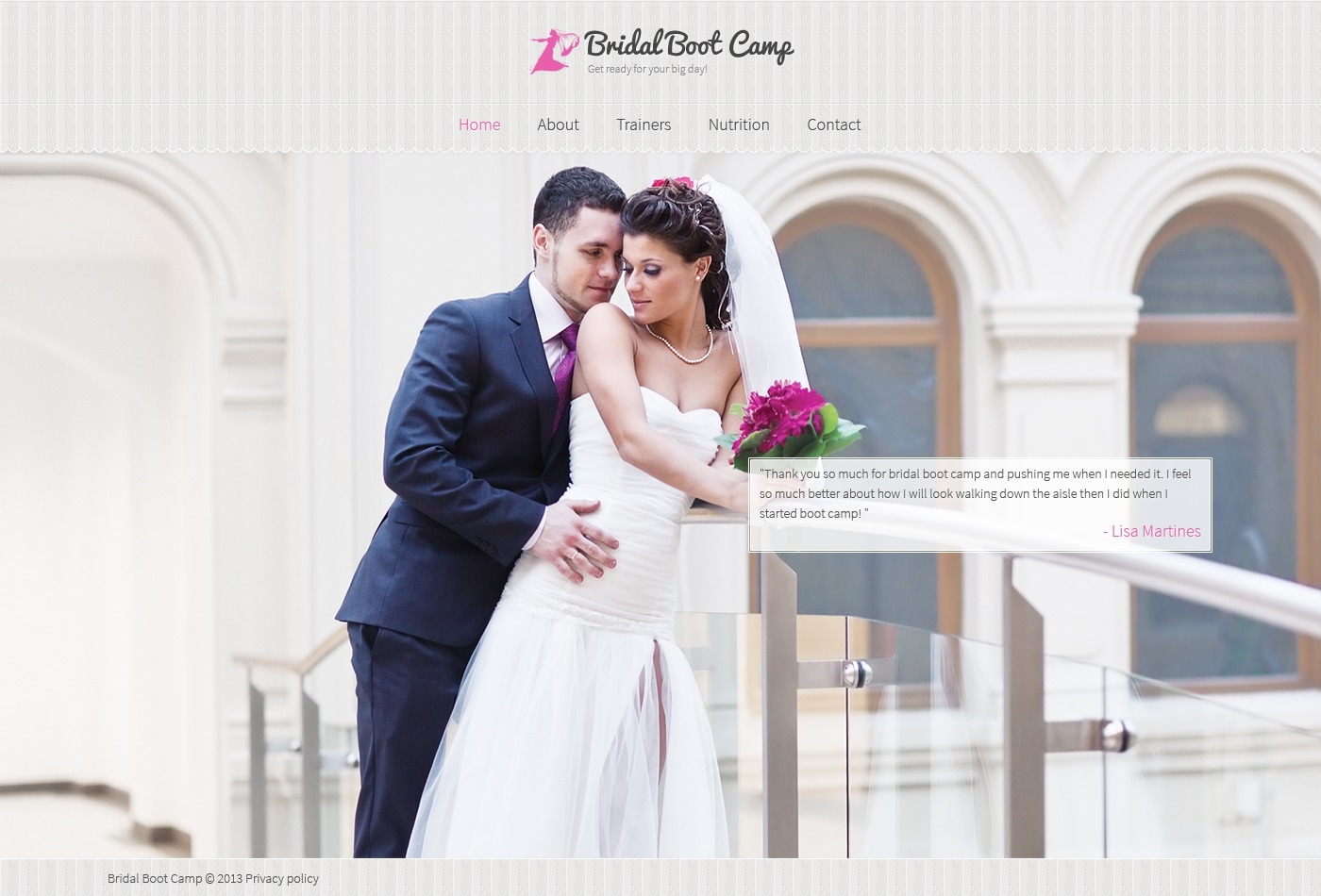 Free Wedding Website Template #248707 - TemplateMonster