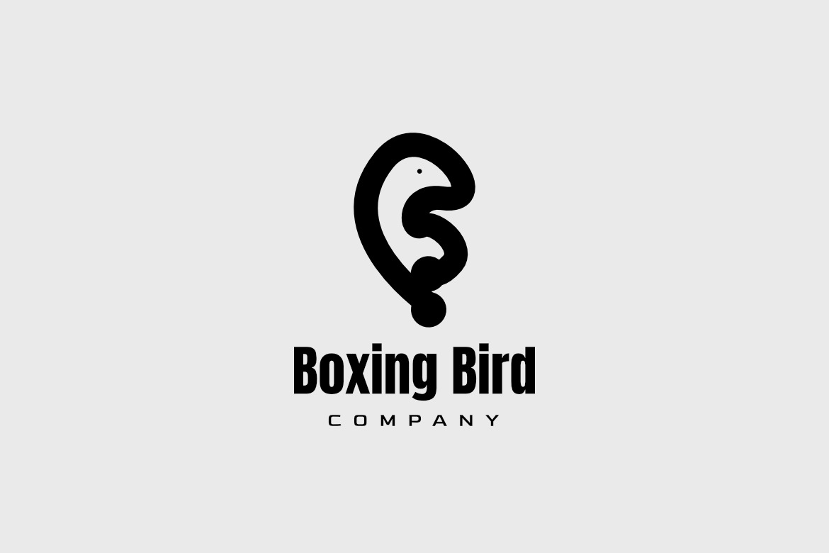 Boxing Bird Animal Fight Logo #253569 - TemplateMonster