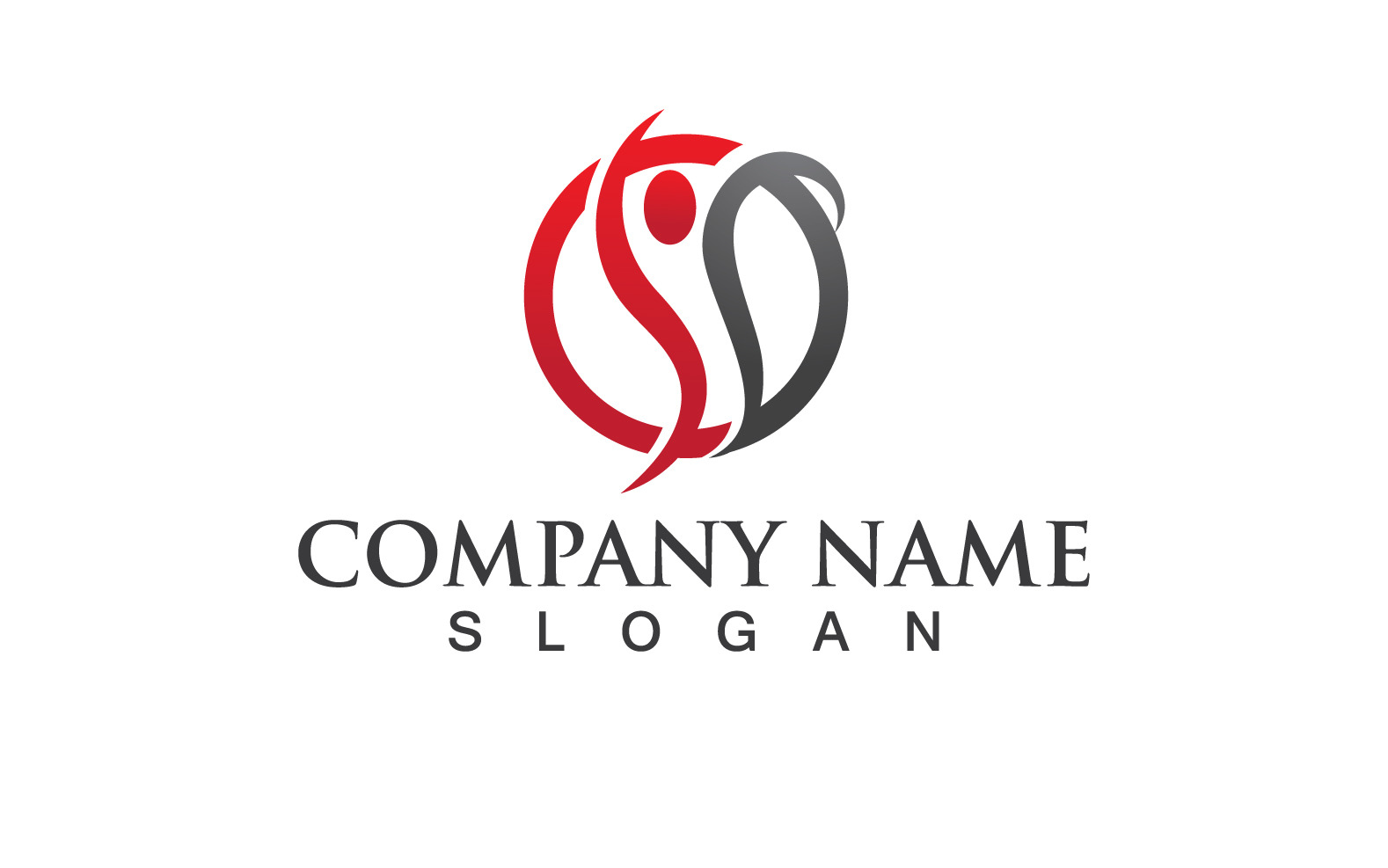 Health Life People Success Life Logo Vector V7