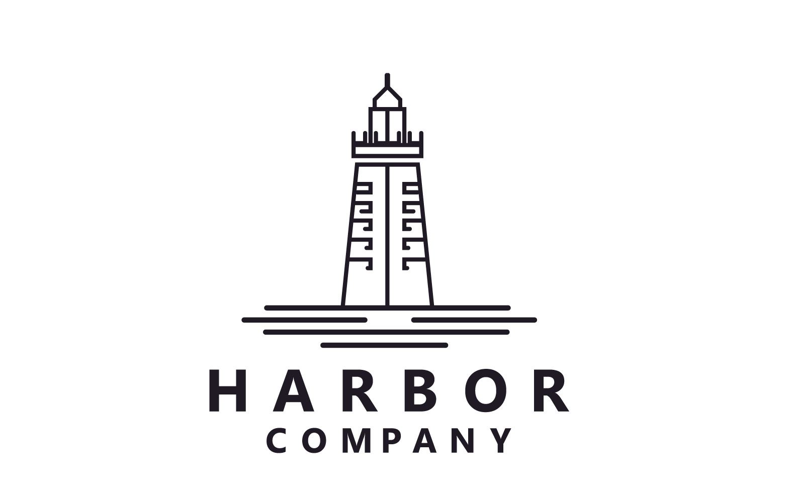 Harbor Company Logo And Symbol Vector - TemplateMonster