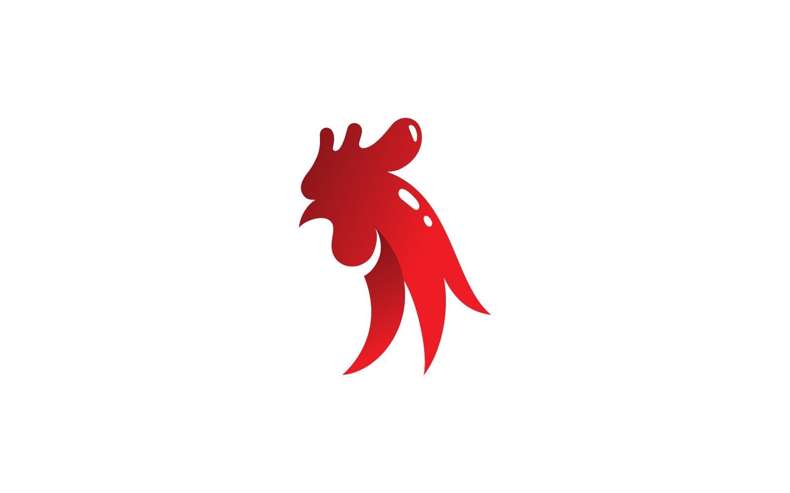 Rooster Logo Vector Symbol V1 #255308 - TemplateMonster