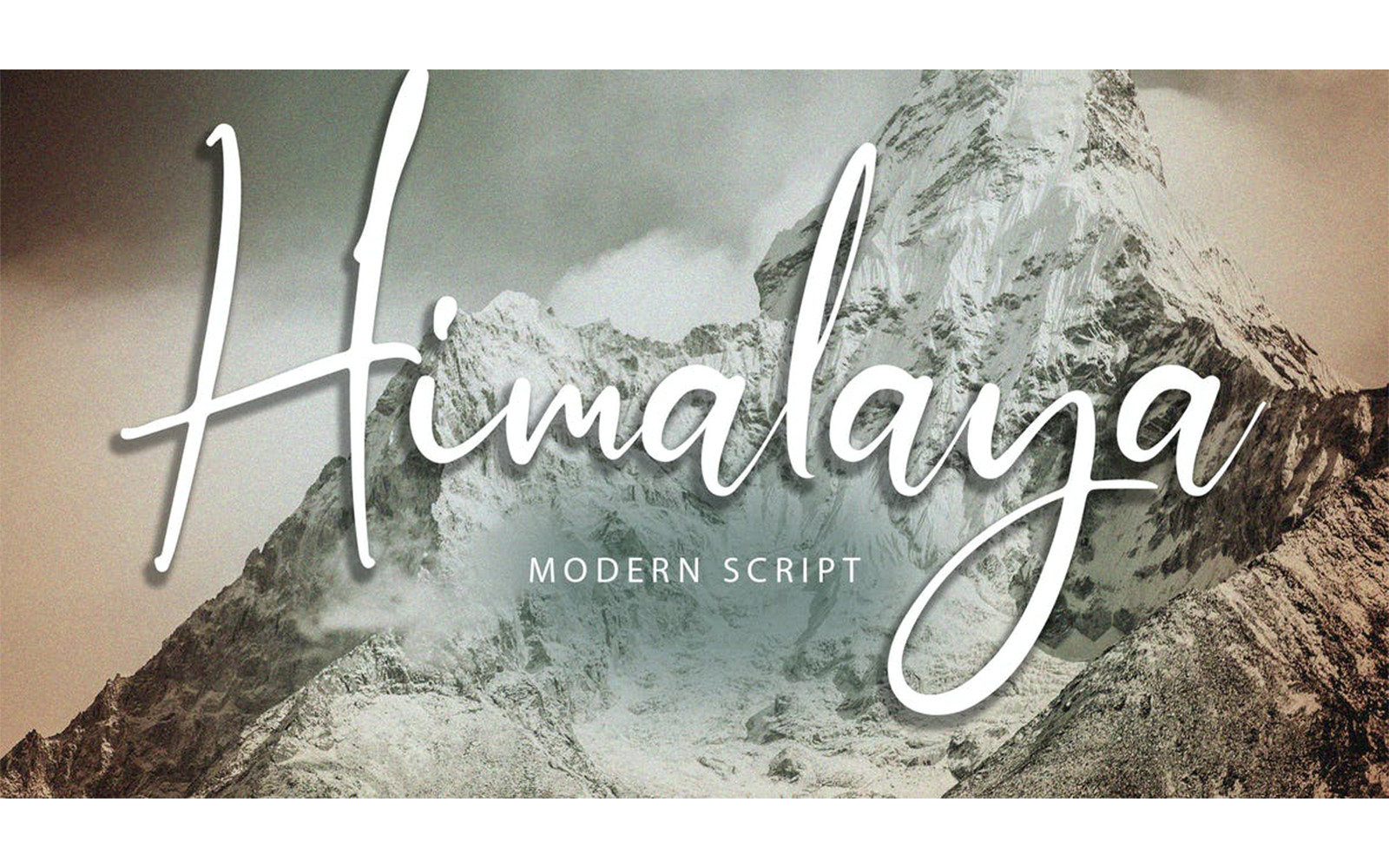 Himalaya Modern Script Font #266542 - TemplateMonster