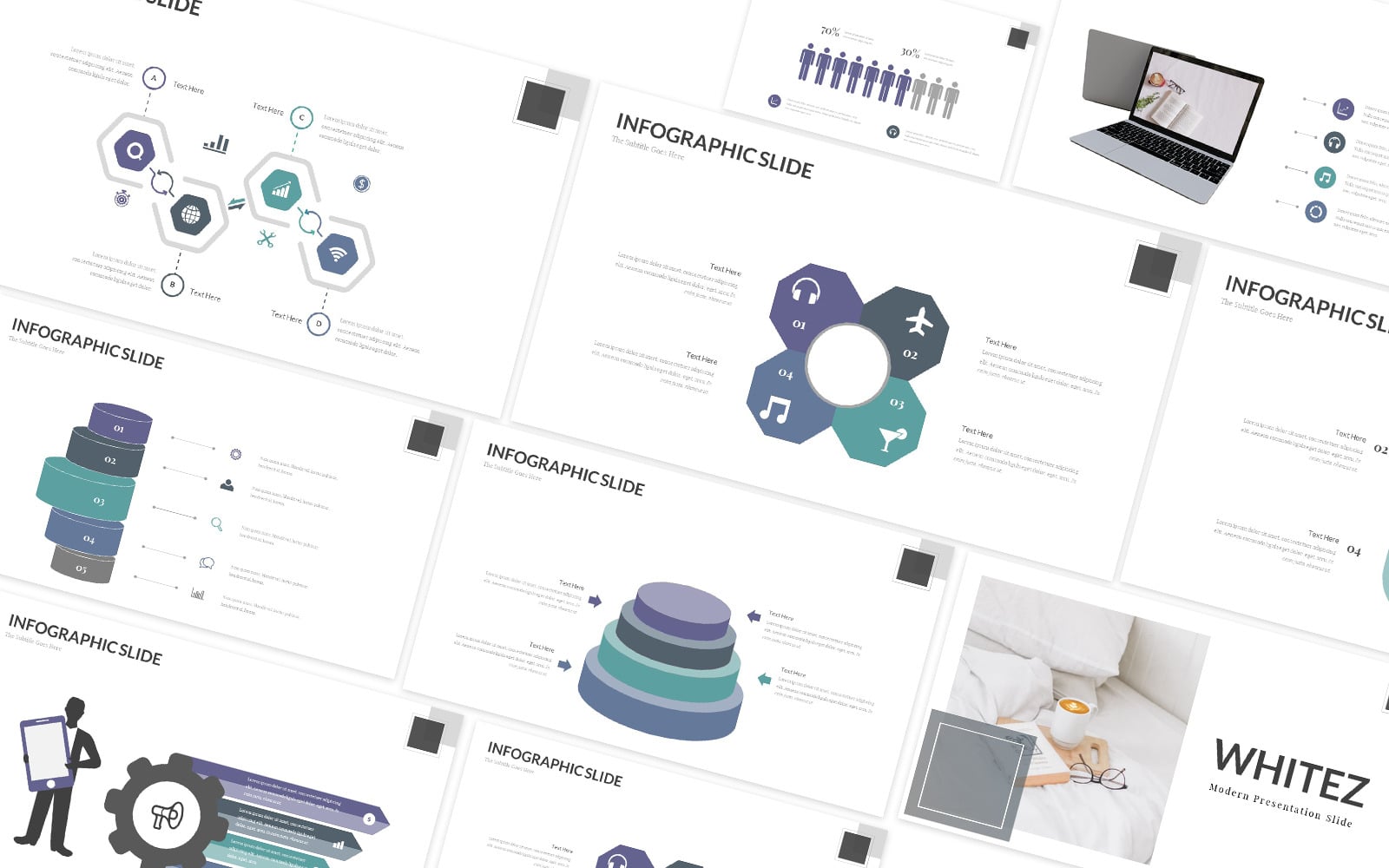 Whitez Moderne Powerpoint-Vorlage #267448 - TemplateMonster