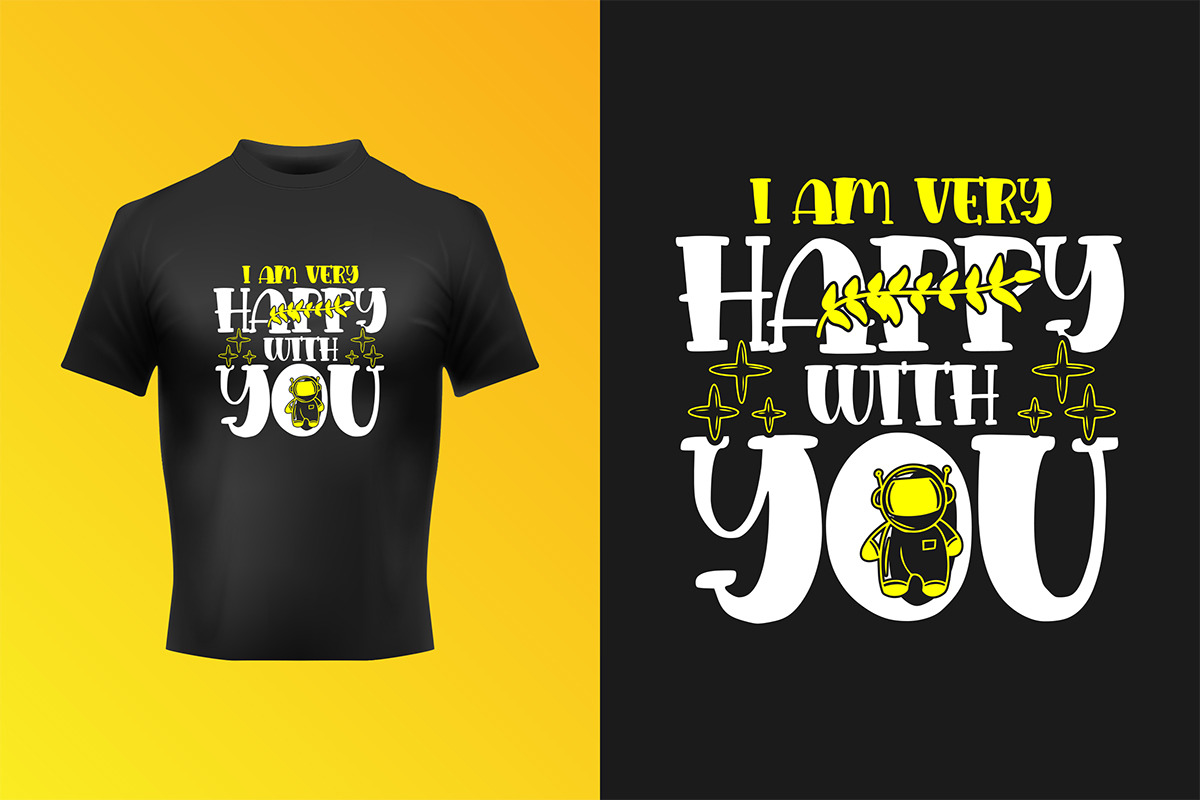 Creative Premium Typography Sticker T-shirt Vector Template