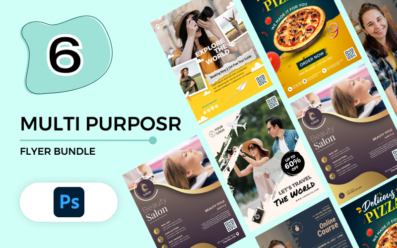Multi Purpose Flyer Bundle #270487 - TemplateMonster