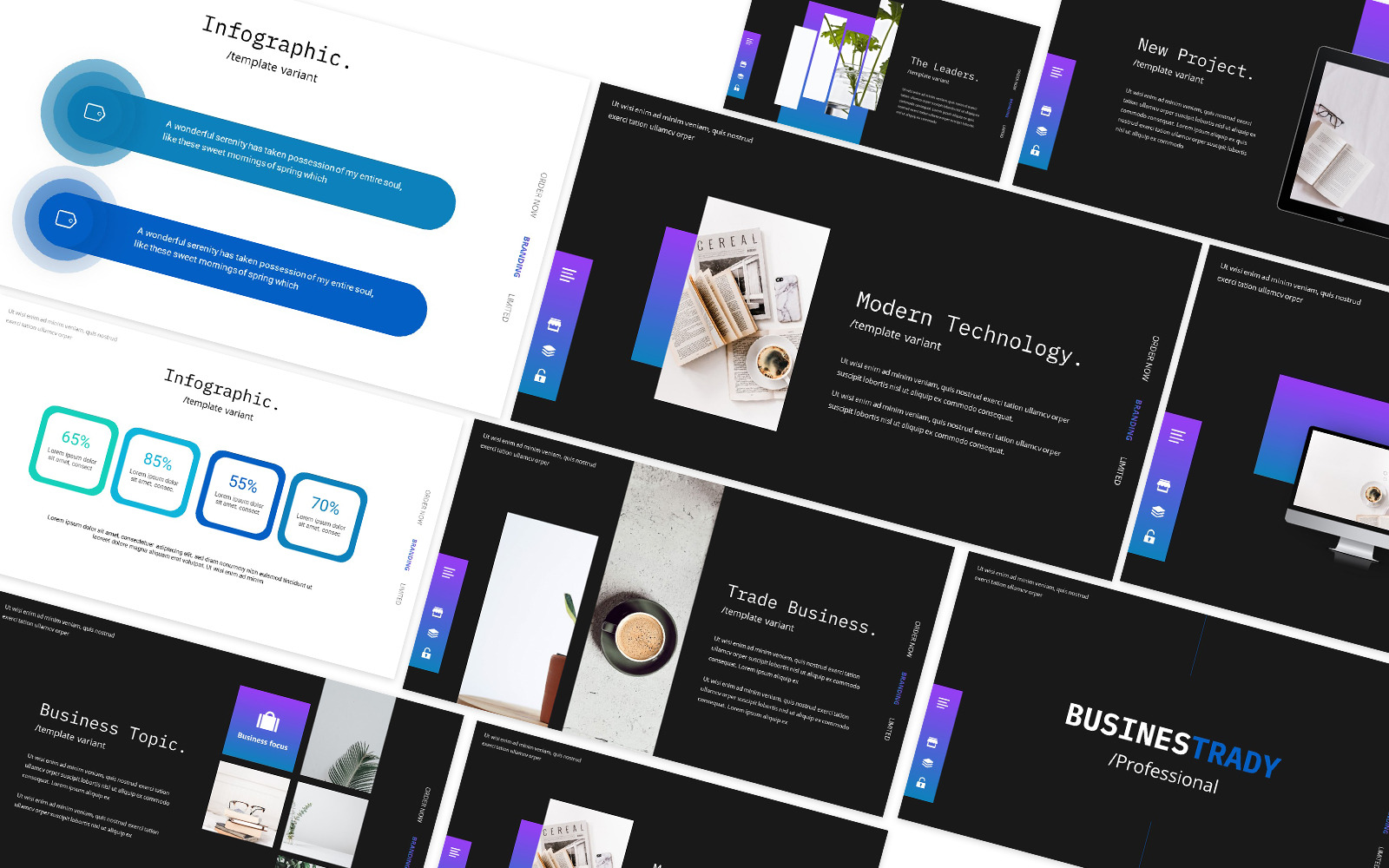 Plantilla de Powerpoint Profesional de Negocios