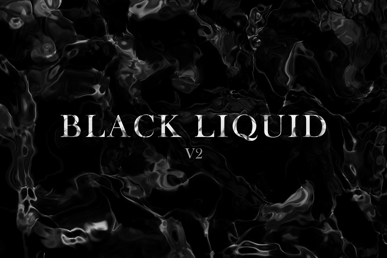 Black Liquid Texture Pack v2 #272437 - TemplateMonster