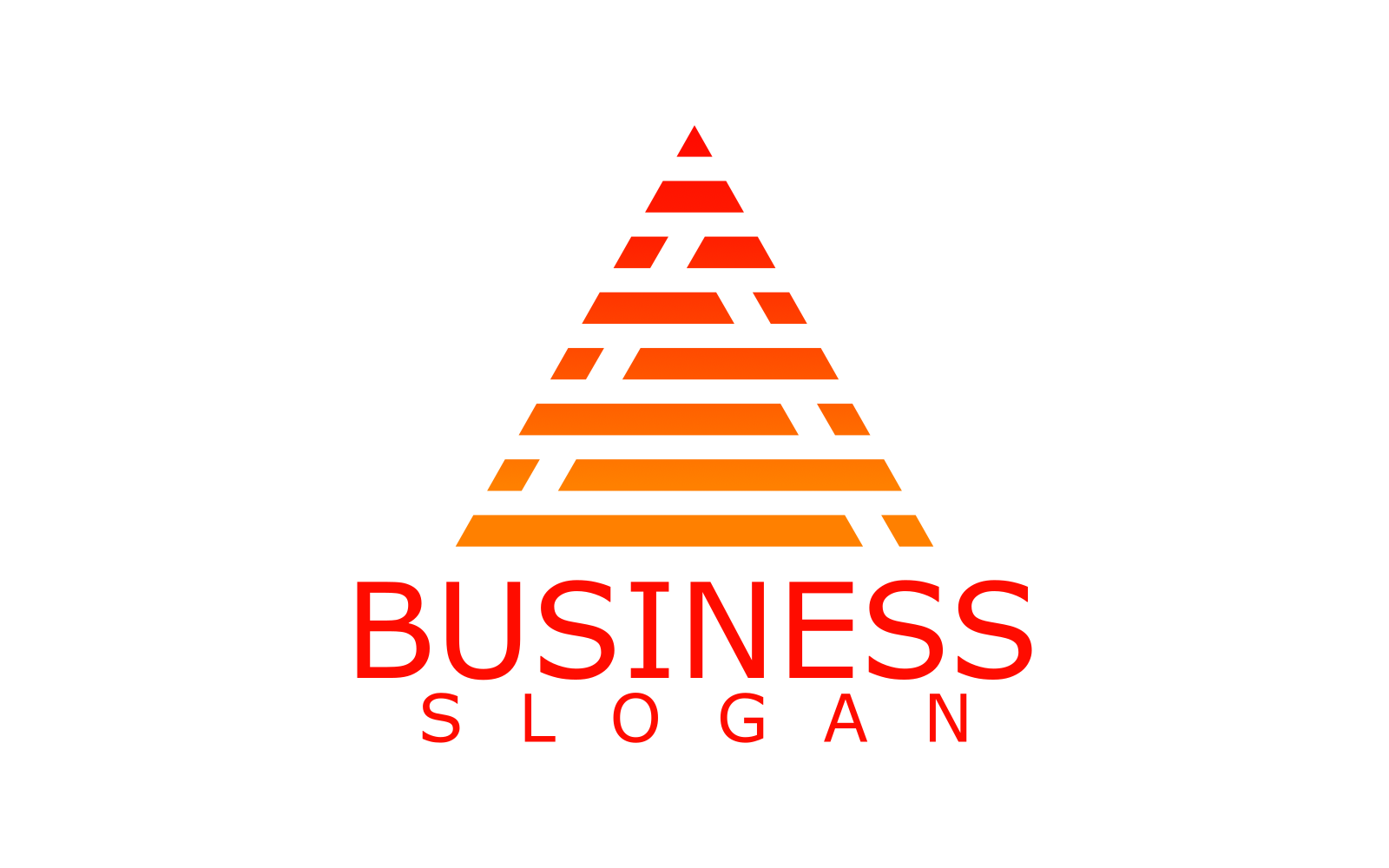 Triangle Elegant Design Logo Template - TemplateMonster