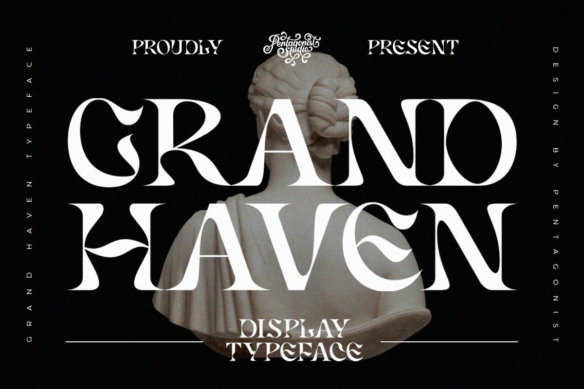 Grand Haven | Display Typeface Font #274069 - TemplateMonster