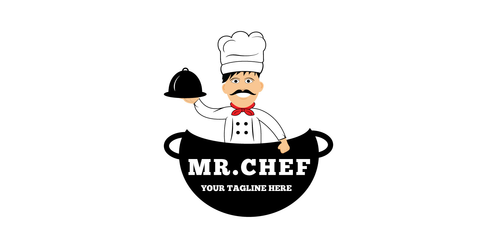 Mr. Chef Logo Template Design #274363 - TemplateMonster