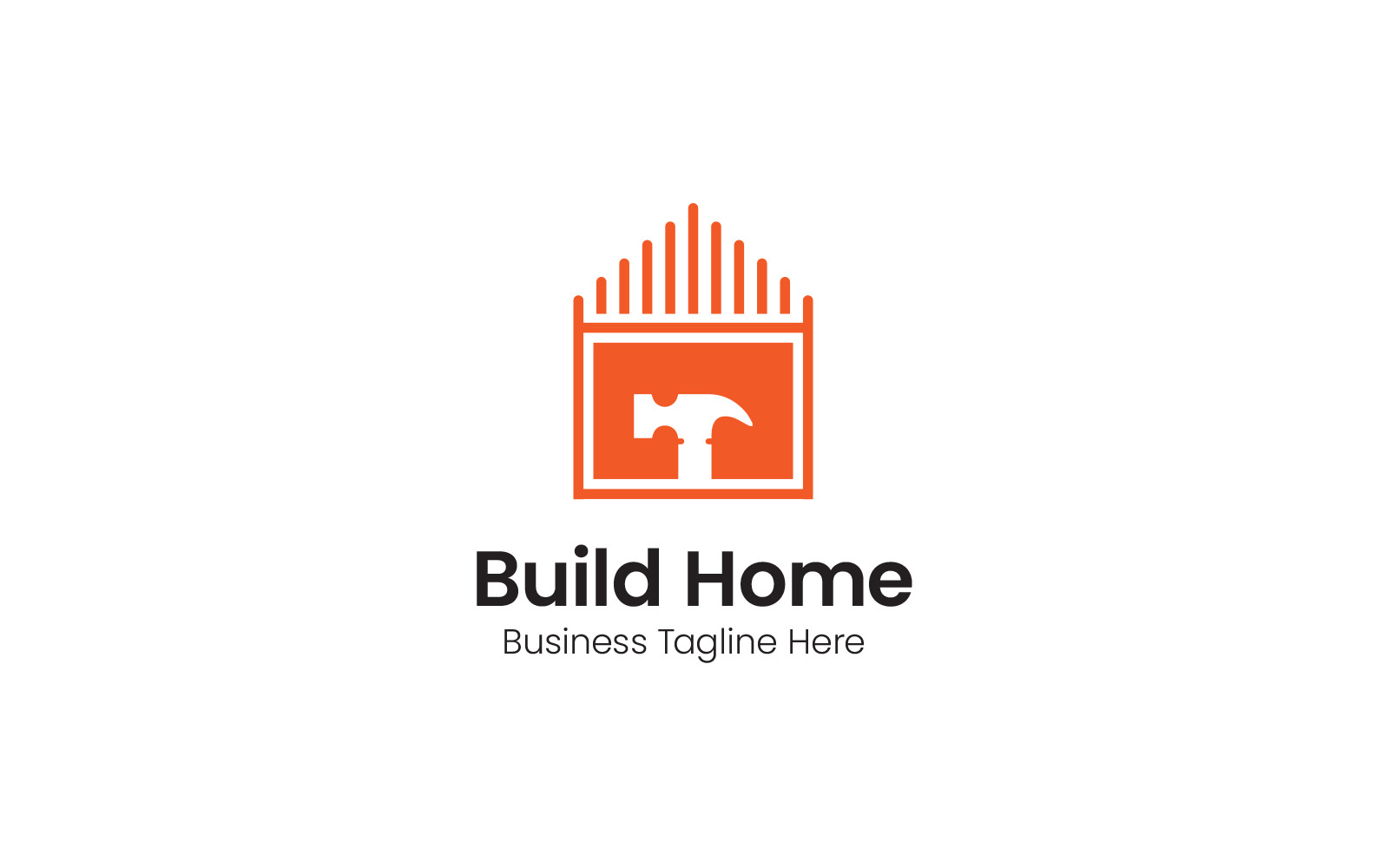 Build Home Logo Design Template #275521 - TemplateMonster