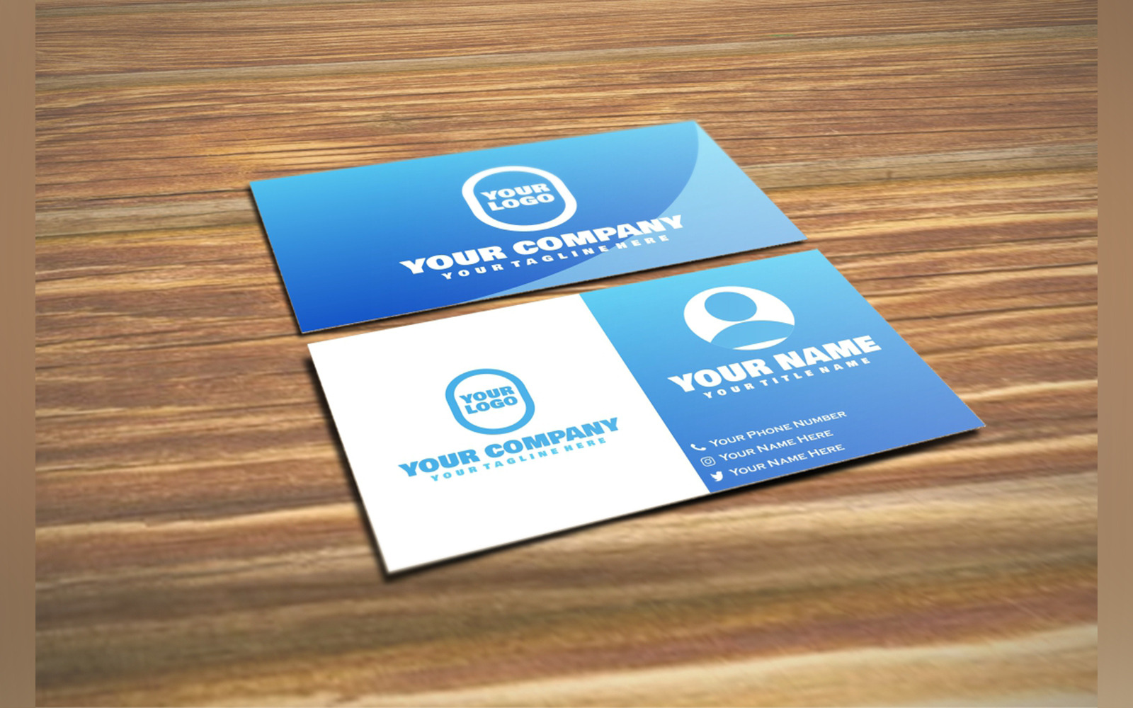 Resort Business Card Design #275749 - TemplateMonster