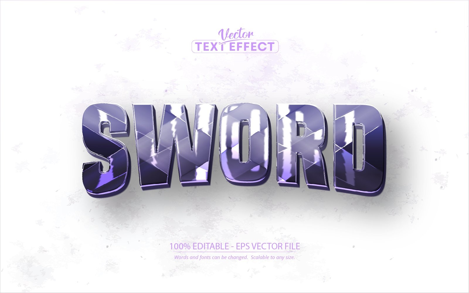 Sword - Editable Text Effect, War Game And Cartoon Text Style, Graphics ...