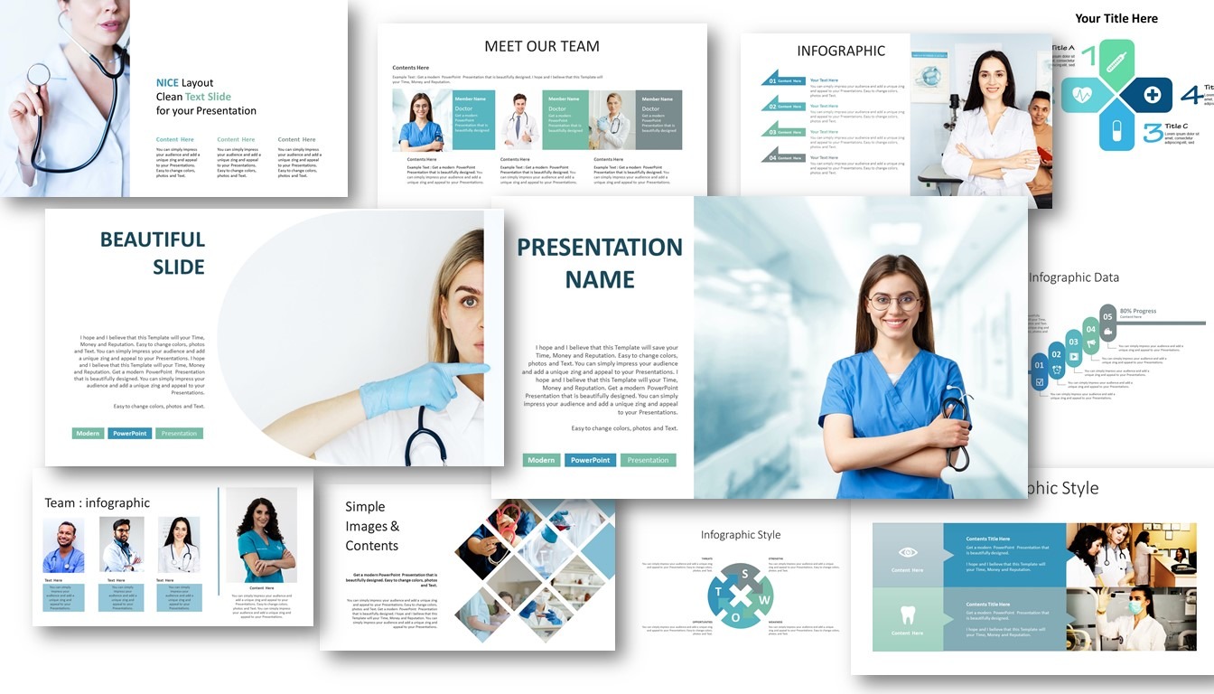 Medical /Health care PowerPoint template - TemplateMonster