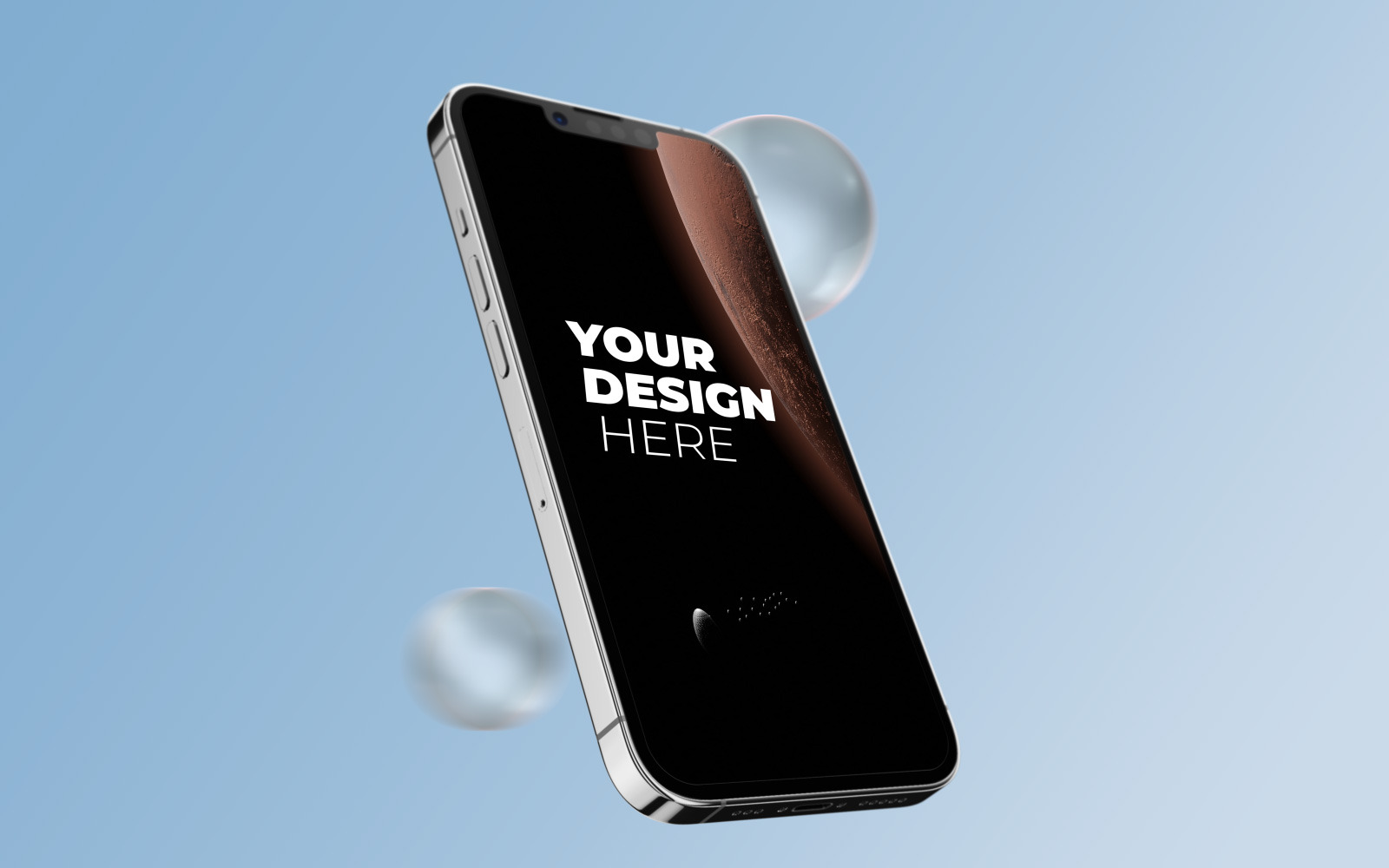 IPhone 13 Pro Premium Mockup Template - TemplateMonster