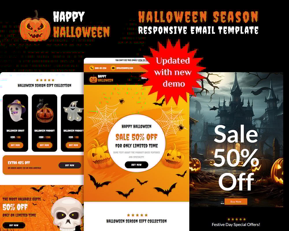 Halloween Season - Responsive Newsletter Template