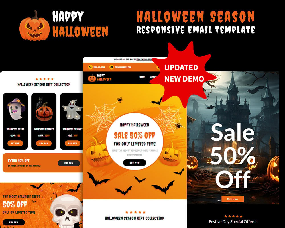 Halloween Season - Responsive Newsletter Template
