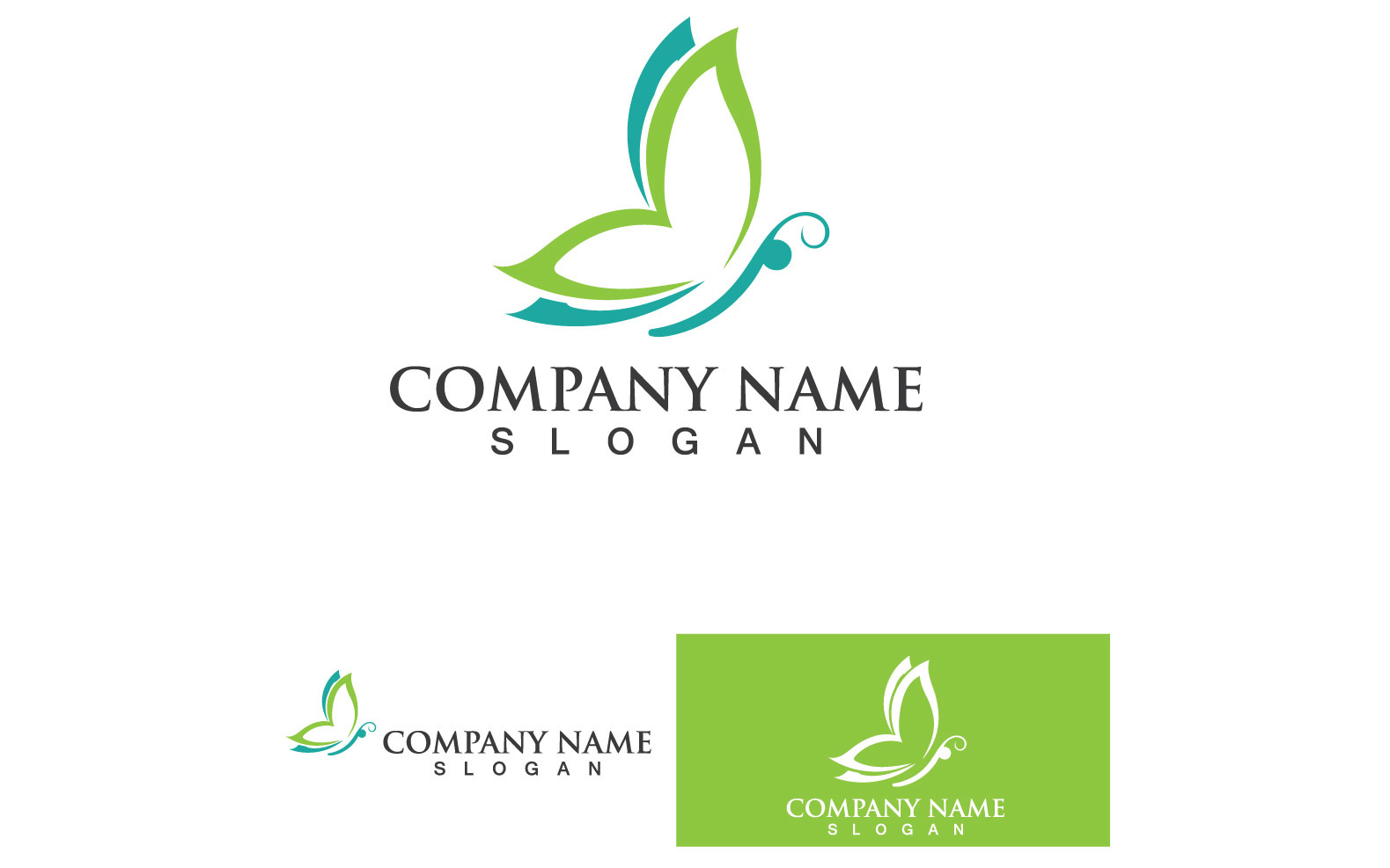 Butterfly Wing Logo And Symbol Vector Template Design V39