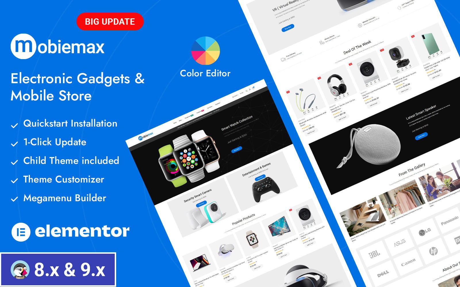 Mobiemax - Mobile, Gadgets and Electronics Store PrestaShop Responsive ...
