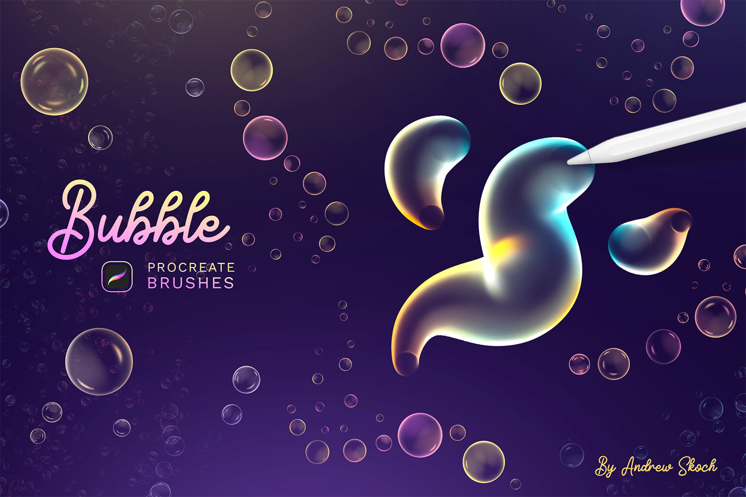 Bubbles Procreate Brushes #281371 - TemplateMonster