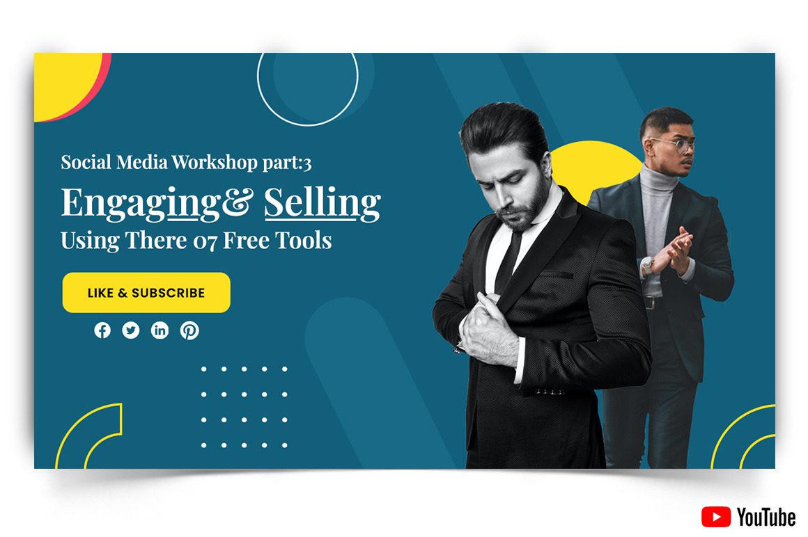 Social Media Workshop YouTube Thumbnail Design Template-07
