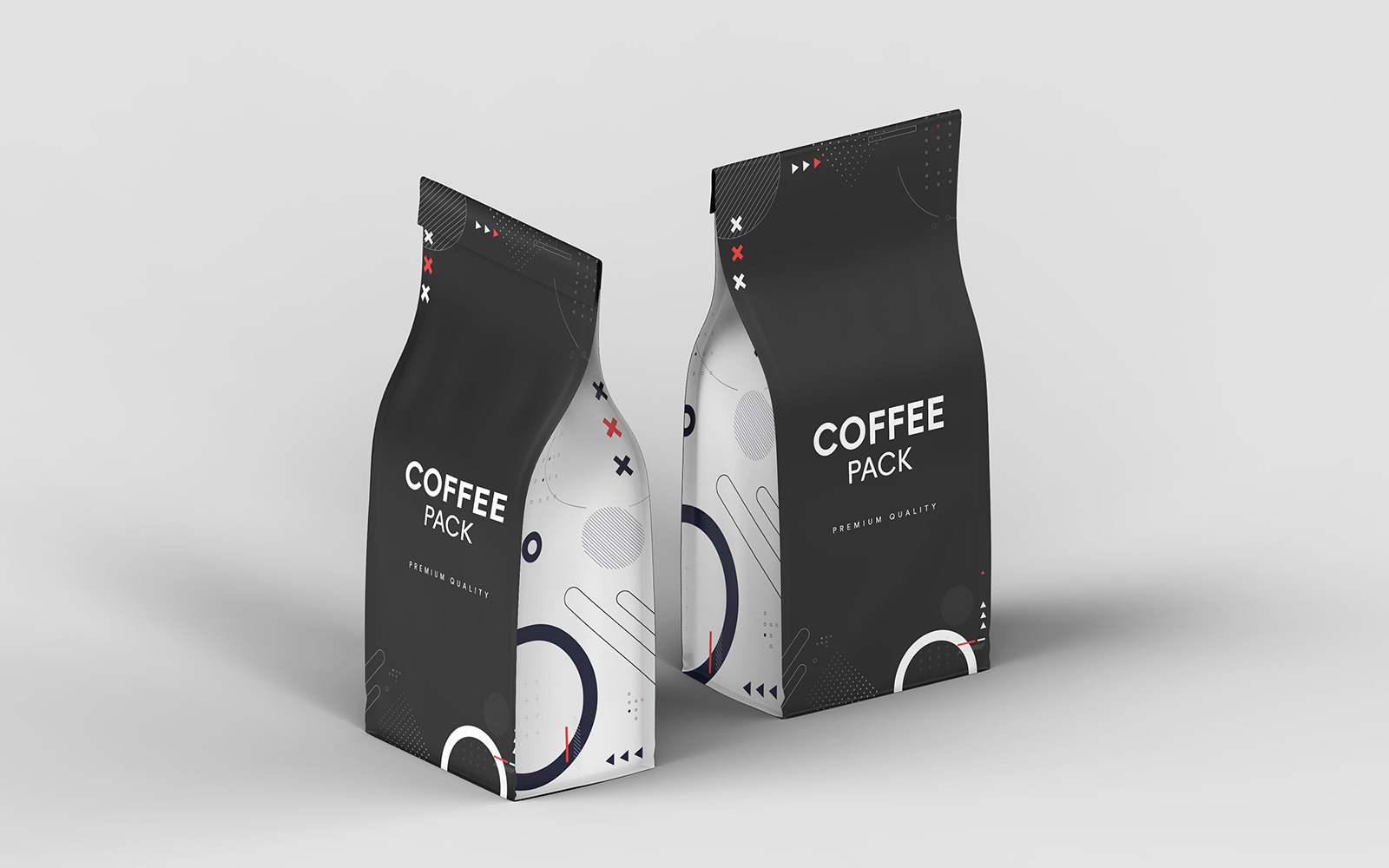 Coffee Pack Mockup Vol 18 #285035 - TemplateMonster