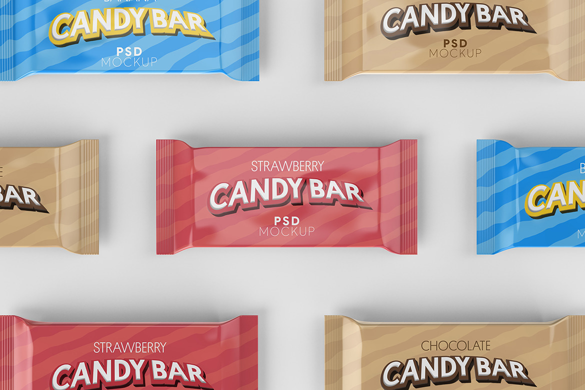 Candy Bar Mockup Template Vol 14 #285422 - TemplateMonster