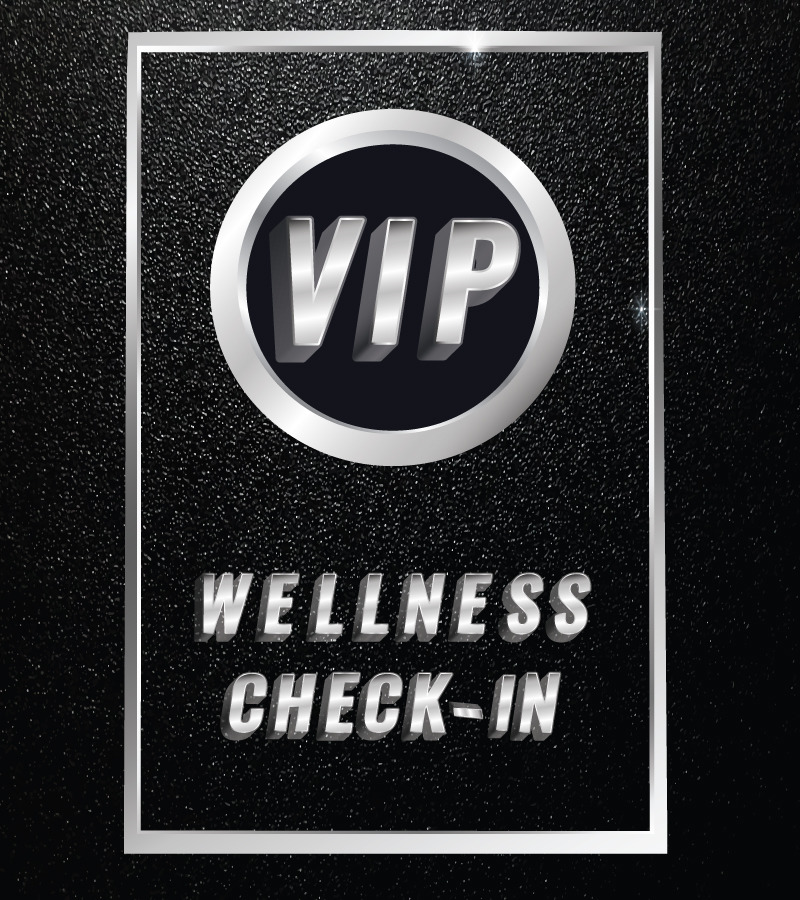VIP Wellness Check-In Template #285850 - TemplateMonster