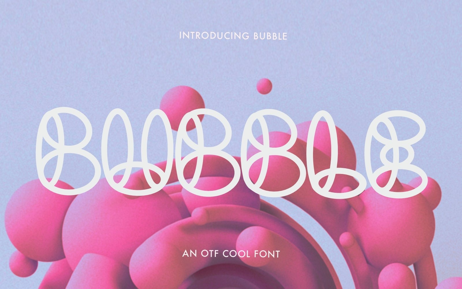 BUBBLE FONT / A COOL .OTF FONT #288147 - TemplateMonster