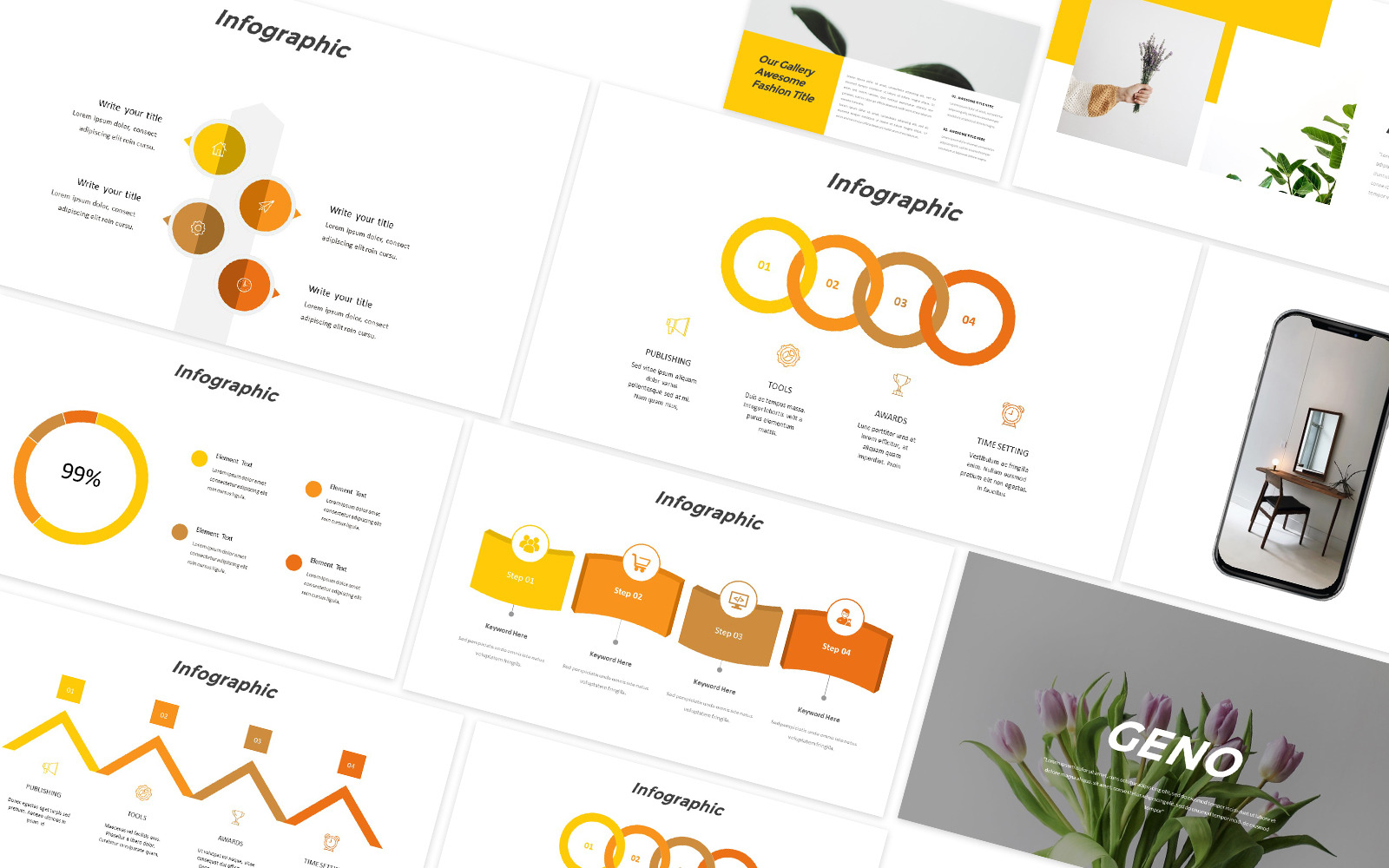 Geno Fashion Powerpoint Template #288438 - TemplateMonster