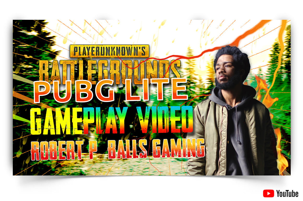 Gaming YouTube Thumbnail Design Template-08 - TemplateMonster