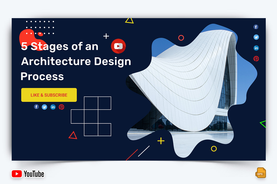 Architecture YouTube Thumbnail Design -020 - TemplateMonster