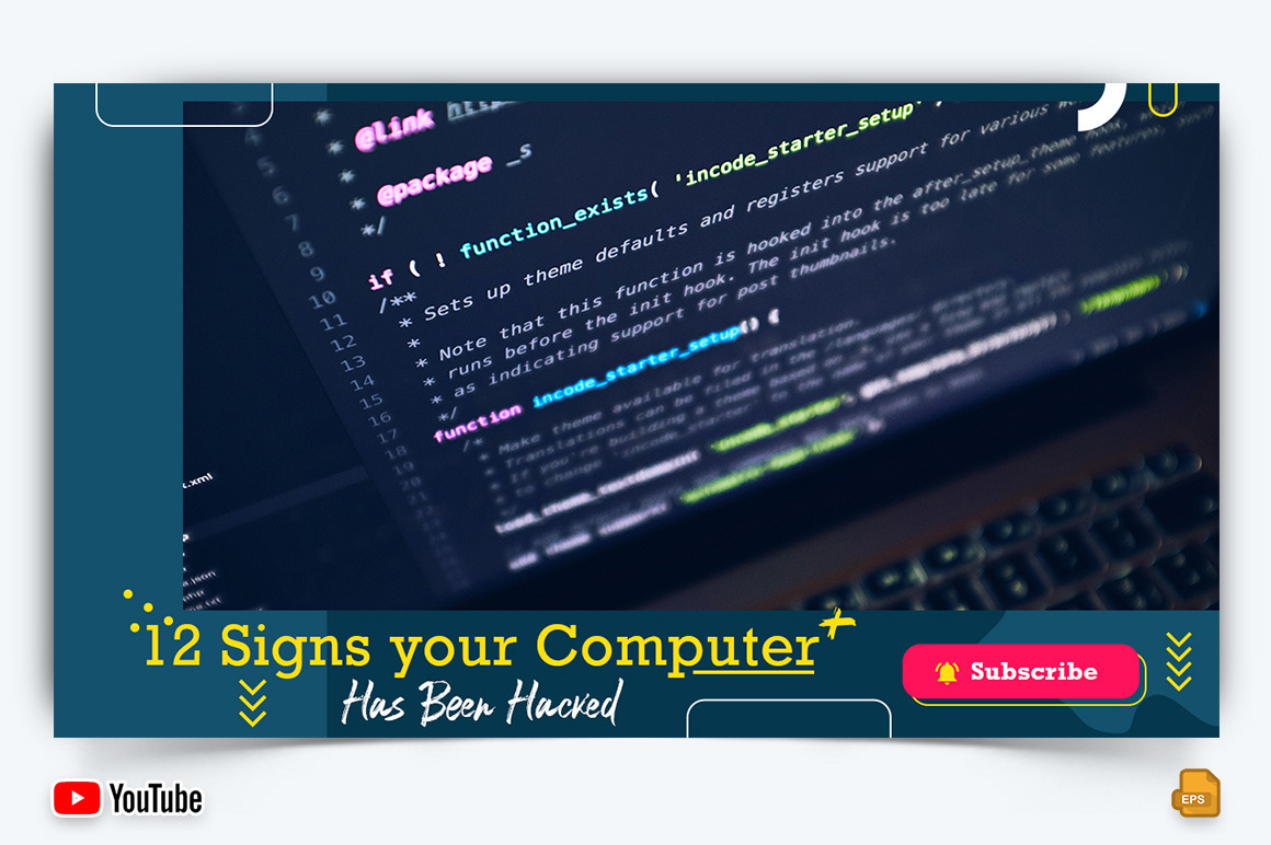 Computer Tricks and Hacking YouTube Thumbnail Design -010