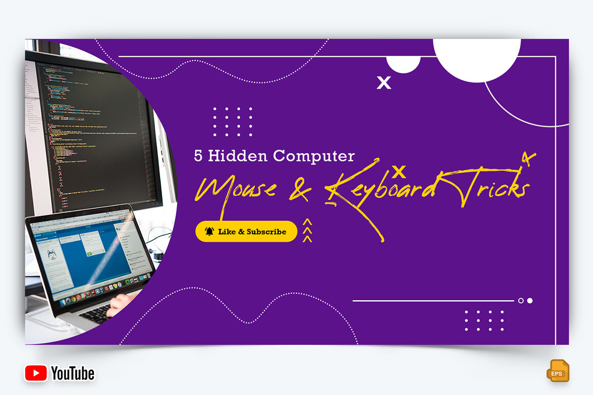 Computer Tricks and Hacking YouTube Thumbnail Design -015