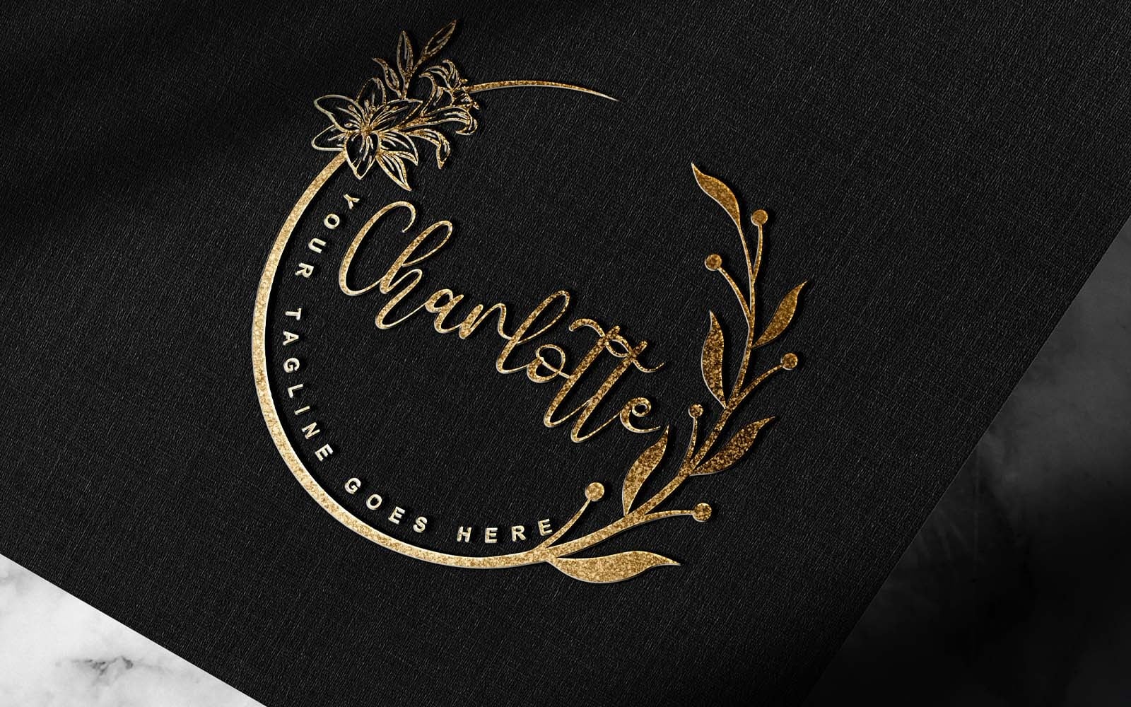 Modern Handwritten Signature Or Photography Charlotte logo Design-Brand ...
