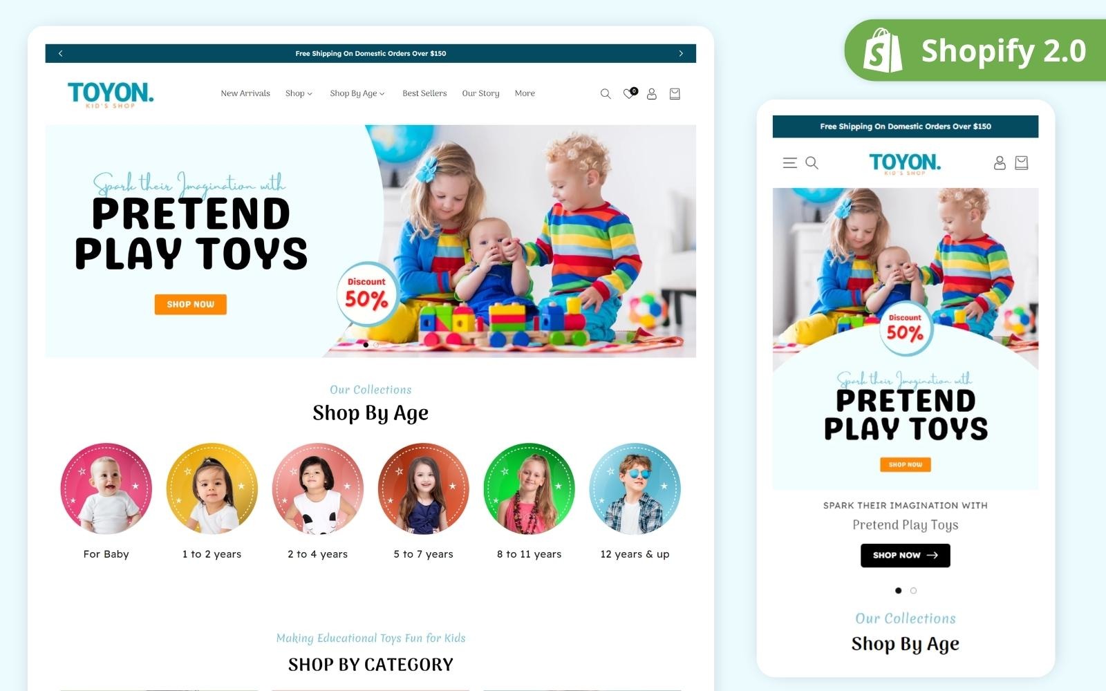 Shopify Toys Theme - Shopify Dropshipping Store - Shopify Kids Theme ...