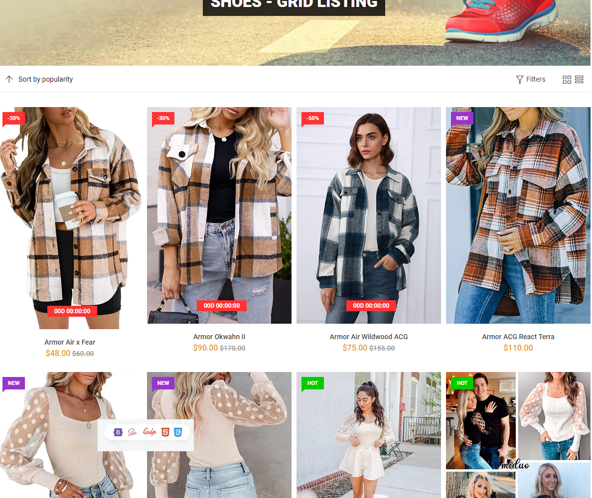 Eko-Shop responsive Bootstrap eCommerce HTML Template