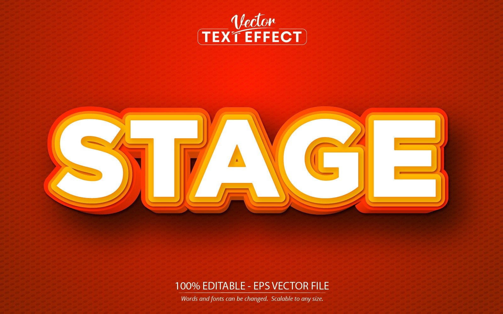 Stage - Editable Text Effect, Team And Sports Text Style, Graphics ...