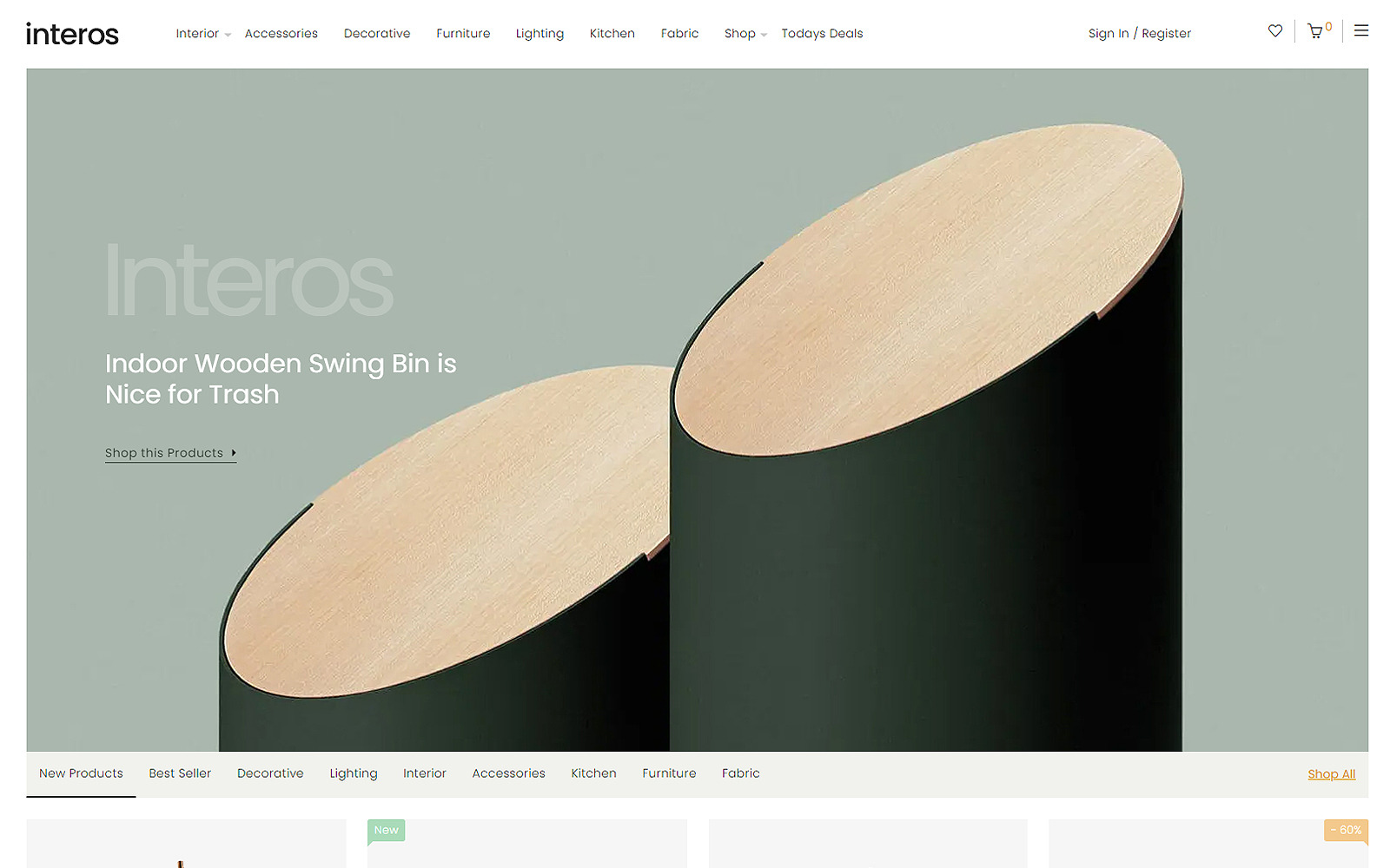 Interos - Minimal Ecommerce HTML5 Template - TemplateMonster
