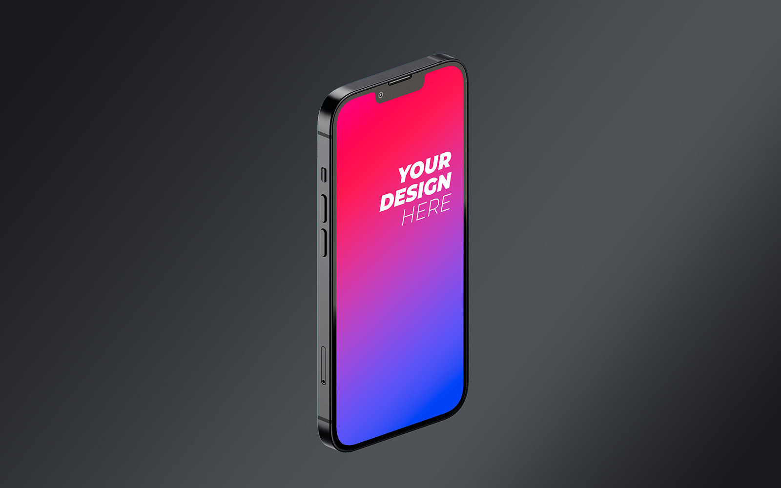 Digital Smartphone Mockup PSD Template - TemplateMonster