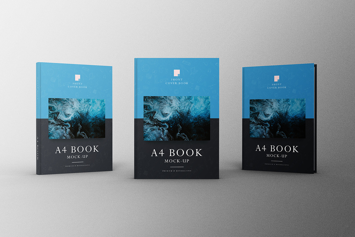 A4 Book Mockup PSD Template Vol 59 #299277 - TemplateMonster