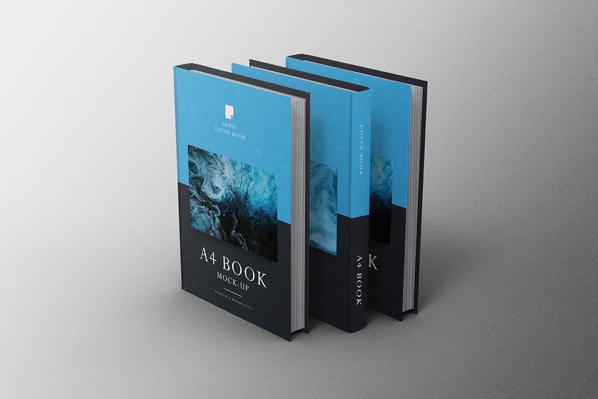 A4 Book Mockup PSD Template Vol 61 #299275 - TemplateMonster