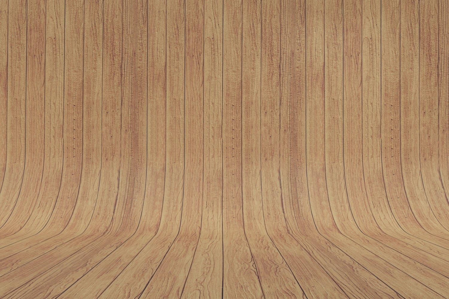 Curved Brown Color Wood Parquet background