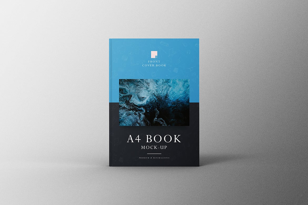 A4 Book Mockup PSD Template Vol 07 #299574 - TemplateMonster