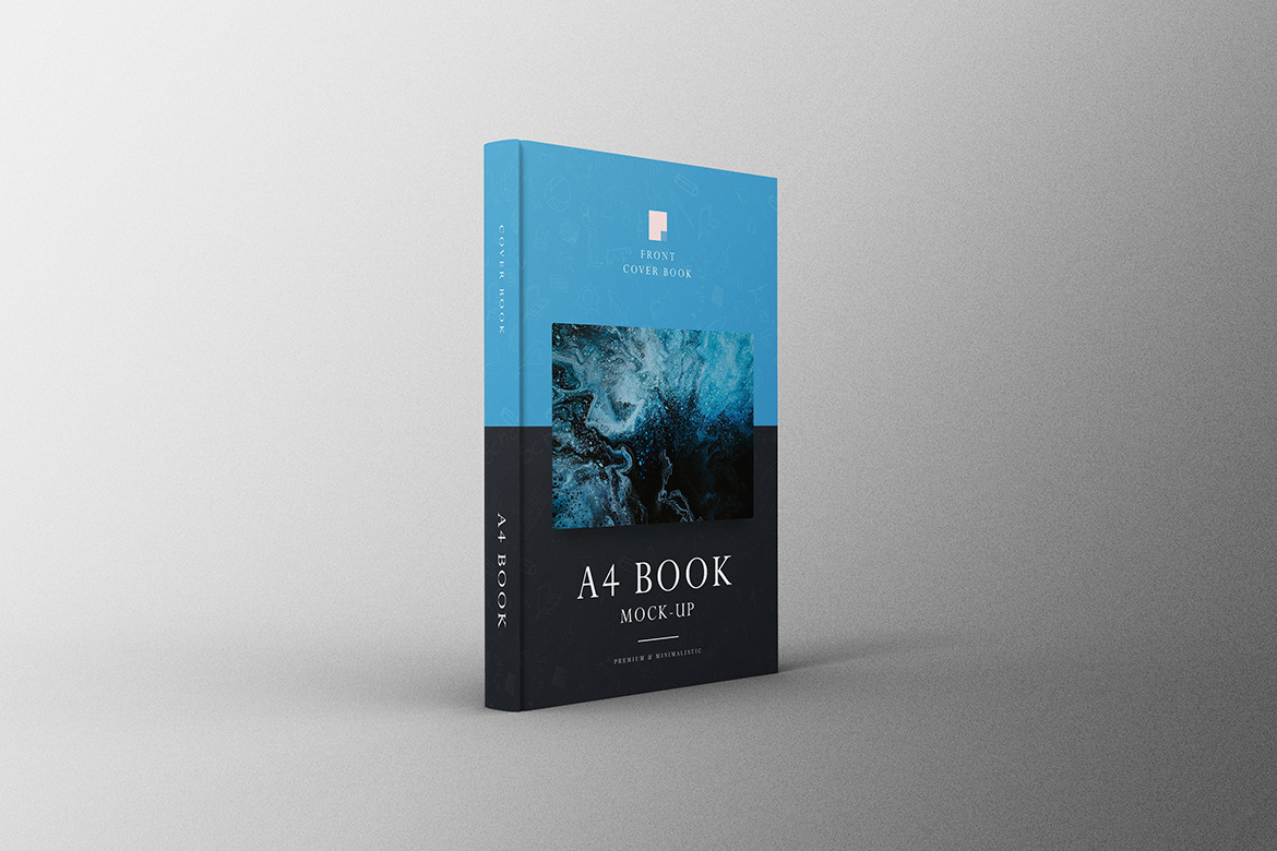 A4 Book Mockup PSD Template Vol 08 #299573 - TemplateMonster