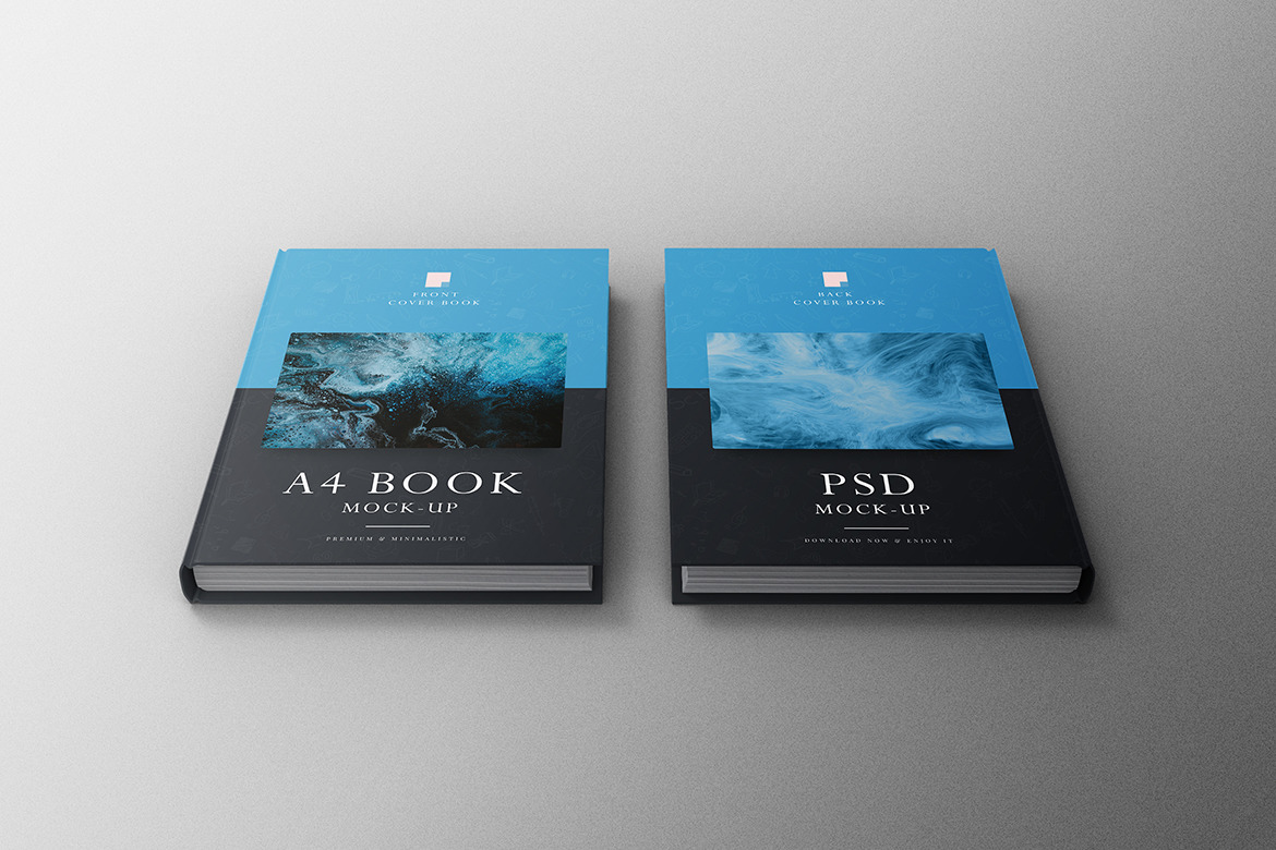 A4 Book Mockup PSD Template Vol 28 #299529 - TemplateMonster